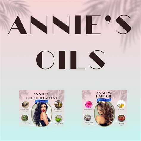 Annies Oils Explore Our Natural Oils