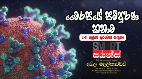 වෛරස් ක්ෂුද්‍ර ජීවීන් Part 02 8 11 ශ්‍රේණි සදහා Youtube