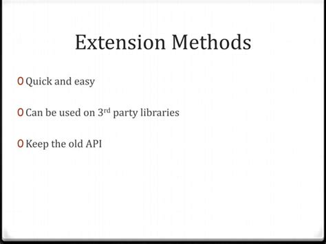 Fluent Interface In C Ppt