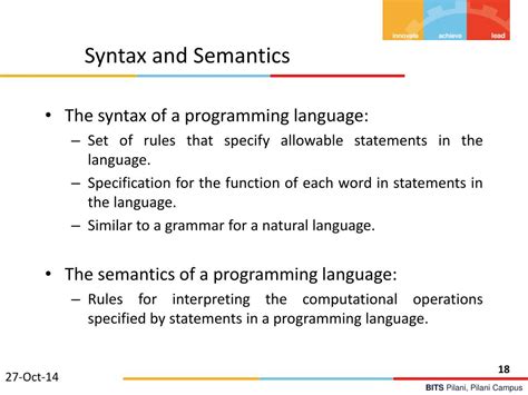 semantics vs syntax