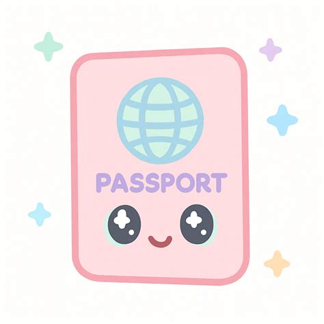 Passport Emoji Illustration Ai Emoji Generator