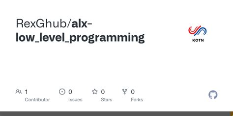 github rexghub alx low level programming