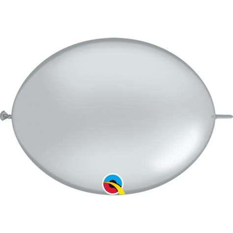 Qualatex Quick Link Balloons 12 Inch Silver