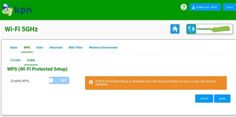 WPS Inschakelen Op V12 KPN Community