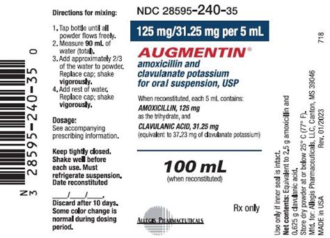 Augmentin Liquid Form