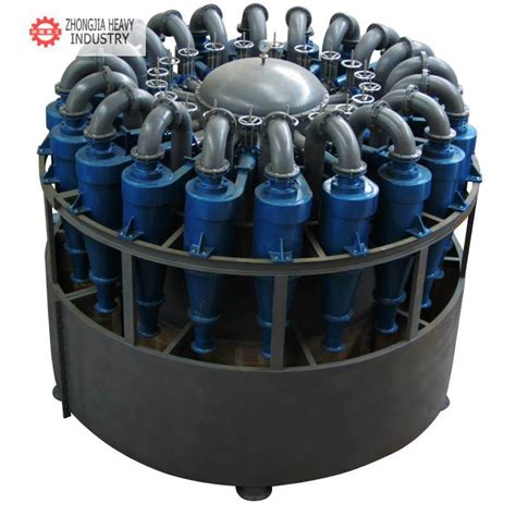 Hydrocyclone Separator Polyurethane Mud Cleaner Equipment For Classifier Fine Size Gold