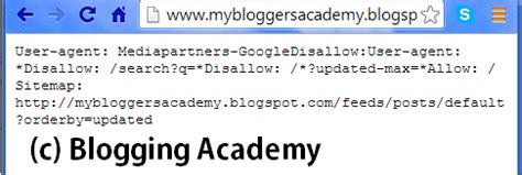 How Add Robots Txt File In Blogger Blogging Academy Professional