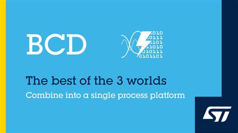 BCD Bipolar CMOS DMOS Key Technology For Power ICs STMicroelectronics