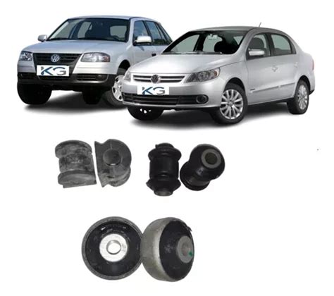 Kit Buchas Suspensão Gol Saveiro Voyage Volkswagen Parcelamento sem juros