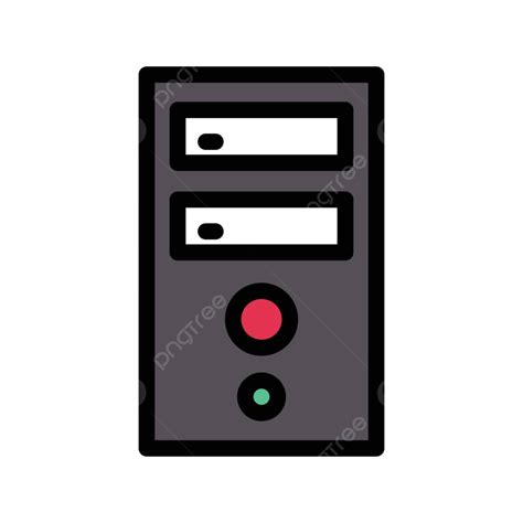 Server Desktop Front Server Vector Desktop Front Server PNG And Vector With Transparent