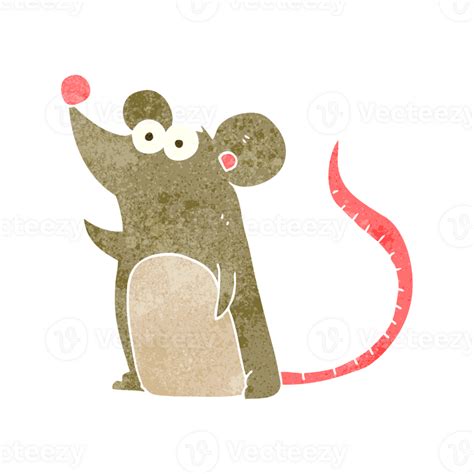 Retro Cartoon Mouse 45283703 Png