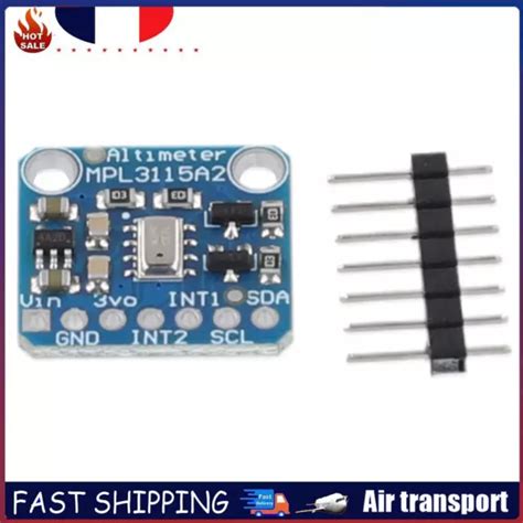 Mpl3115a2 I2c Barometric 25 5v Temperature Pressure Altitude Sensor For Arduino Eur 923
