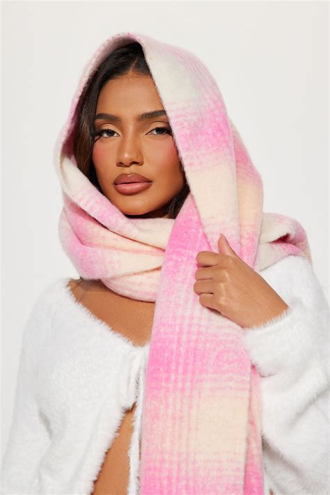 Pretty In Plaid Scarf Pink Fashion Nova