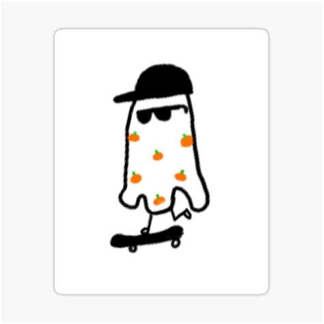 Spooky Boi Sticker For Sale By Tryingmy Best Redbubble