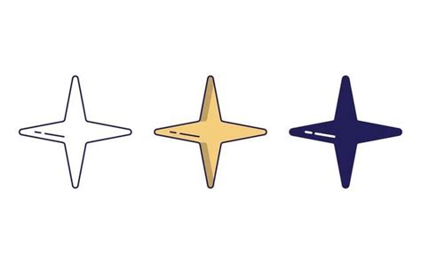 Estrella 4 Puntas Vectores Iconos Gráficos y Fondos para Descargar Gratis