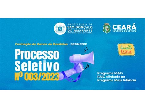 PROCESSO SELETIVO N º 003 2023 EDUCAÇÃO