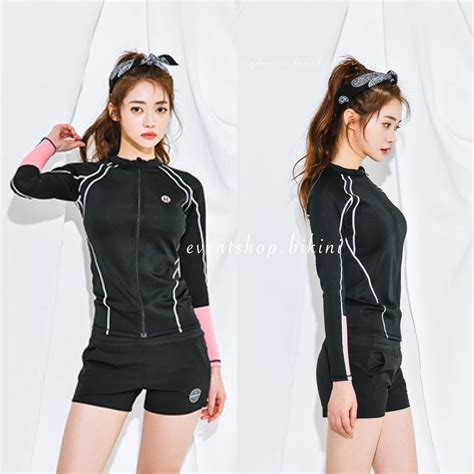 🔥โปรก ย ส่วนลดชุดละ 10฿ ซื้อ 2 ชุดลด 60฿…เหลือแค่หญิง M Xl เท่านั้น🔥 หญิง ชุดว่ายน้ำแขนยาว