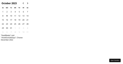 Daypicker Basicscustomization Weeknumber Example Forked Codesandbox