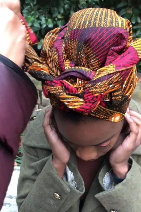 How To Tie Your Doek Ideas Scarf Hairstyles Head Wrap Styles Hair Wraps