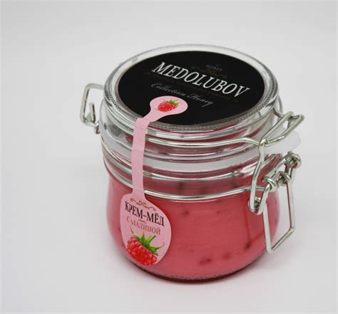 Купить малиновый мёд-суфле в Москве в интернет-магазине Tastybar