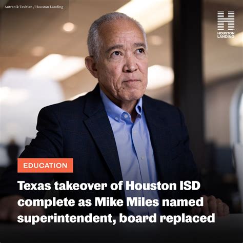 Houston Landing On Twitter 🚨 Breaking Mike Miles Is Houston Isds