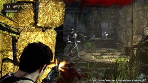 Screenshot Of Uncharted Golden Abyss PS Vita 2011 MobyGames