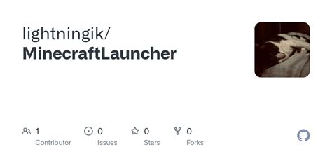 GitHub Lightningik MinecraftLauncher