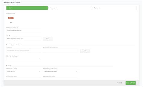 如何创建私有远程和虚拟 npm 仓库 JFrog