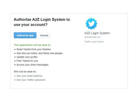 Php Login Register With Twitter By A2zwebhelp Codester