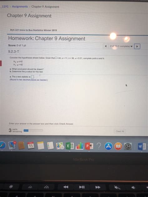 Solved 1191 Assignments Chapter 9 Assignment Chapter 9