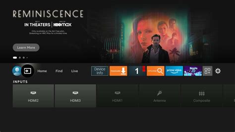 Amazon Adds Input Selection In The Menu Bar Of The New Interface For