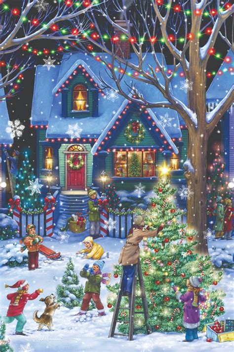 Christmas Cheer Jigsaw Puzzle Advent Calendar 1000 Pieces By Vermont