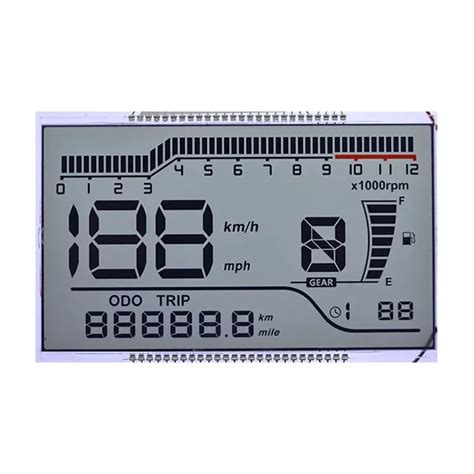 Speedometer Odometer Lcd Display Character Segment Module Manufacturers And Suppliers China