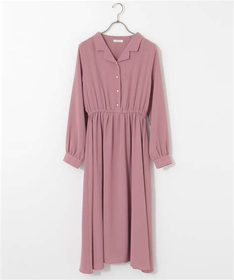 【ハニーズ公式通販】開襟ワンピース ワンピース－honeys Online Shop－レディースファッション通販