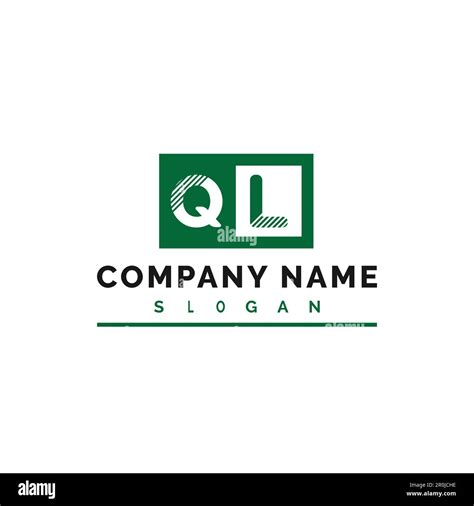 Ql Logo Design Ql Letter Logo Vector Illustration Vector Stock