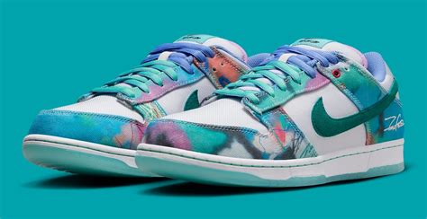 Futura X Nike Sb Dunk Low Collab May 2024 Release Date Hf6061 400