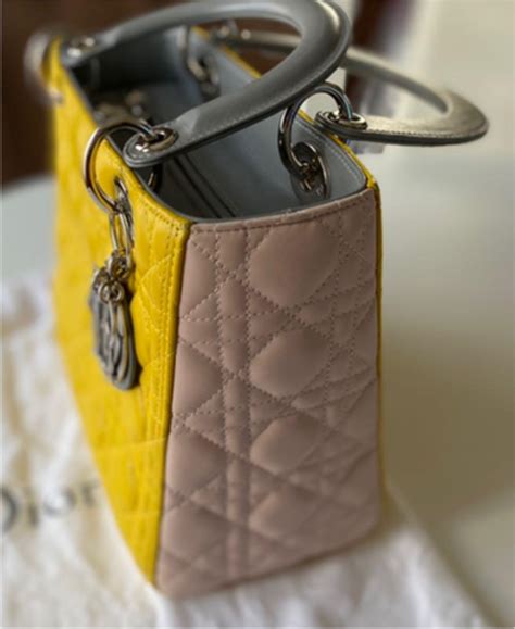 美品 Dior Ladydior レディディオール ハンドバッグ メルカリ