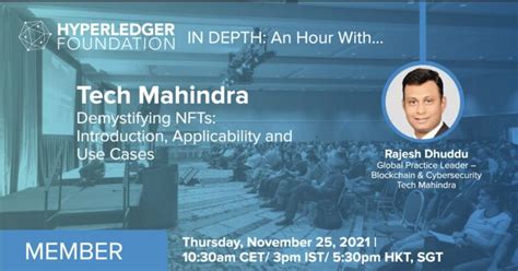 Julian Gordon On Linkedin Nfts Hyperledger Blockchaintech