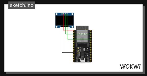 Simulador Oled Wokwi Esp32 Stm32 Arduino Simulator