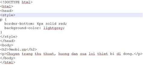 Thuộc Tính Border Trong Css Cú Pháp Và Ví Dụ Minh Họa