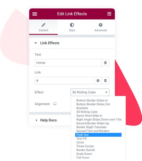 Elementor Link Effects Widget Powerpack Addons For Elementor