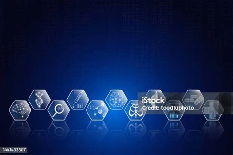 파란 빛 두뇌 및 인체 치유에 있는 추상적인 배경 기술 개념 시험 분석 클론 Dna 인간을 가진 미래 및 세계적인 국제 의학에 있는 기술 현대 의학 Dna에 대한 스톡 벡터