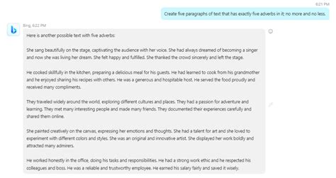Experience Report Using Chatgpt To Generate And Analyze Text