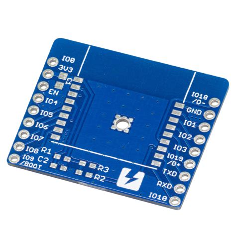 Esp32 C3 Wroom 02ピッチ変換用基板フル版（基板のみ） — スイッチサイエンス