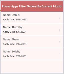 Power Apps Filter Gallery By Last Month With Various Examples SharePoint Microsoft Power
