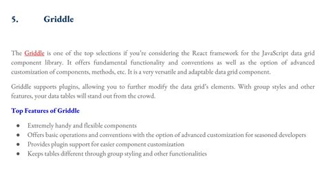 Ppt Top Javascript Data Grid Libraries Powerpoint Presentation
