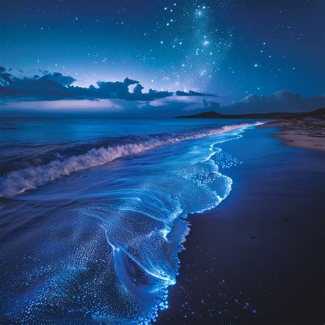 Free Starry Night Beach Image Download At Stockcake