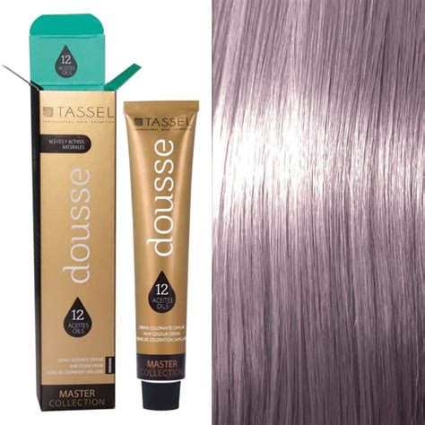 Tinte Para Cabello Dousse Nº1126s Color Rubio Superaclarante Irisado Violeta Tubo De 100 Ml