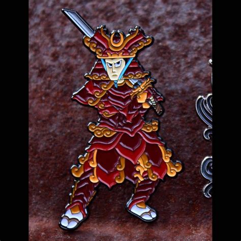 Samurai Jack Pin Limited Edition 100 Dyed Black Variant Etsy