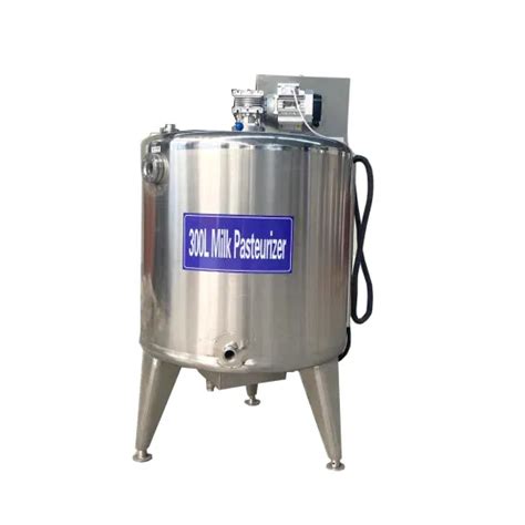 500l Batch Pasteurization Machine Milk Pasteurization Tank
